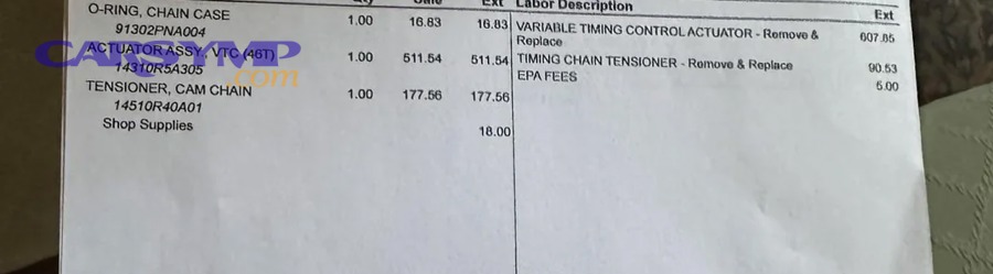 Timing Chain Repair Cost Estimate: What Every Car Owner Should Budget ...